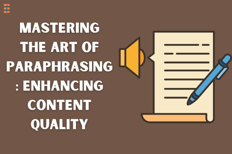 6 Major Points To Mastering The Art Of Paraphrasing: Improve Content ... 6 Major Points To Mastering The Art Of Paraphrasing: Improve Content ...