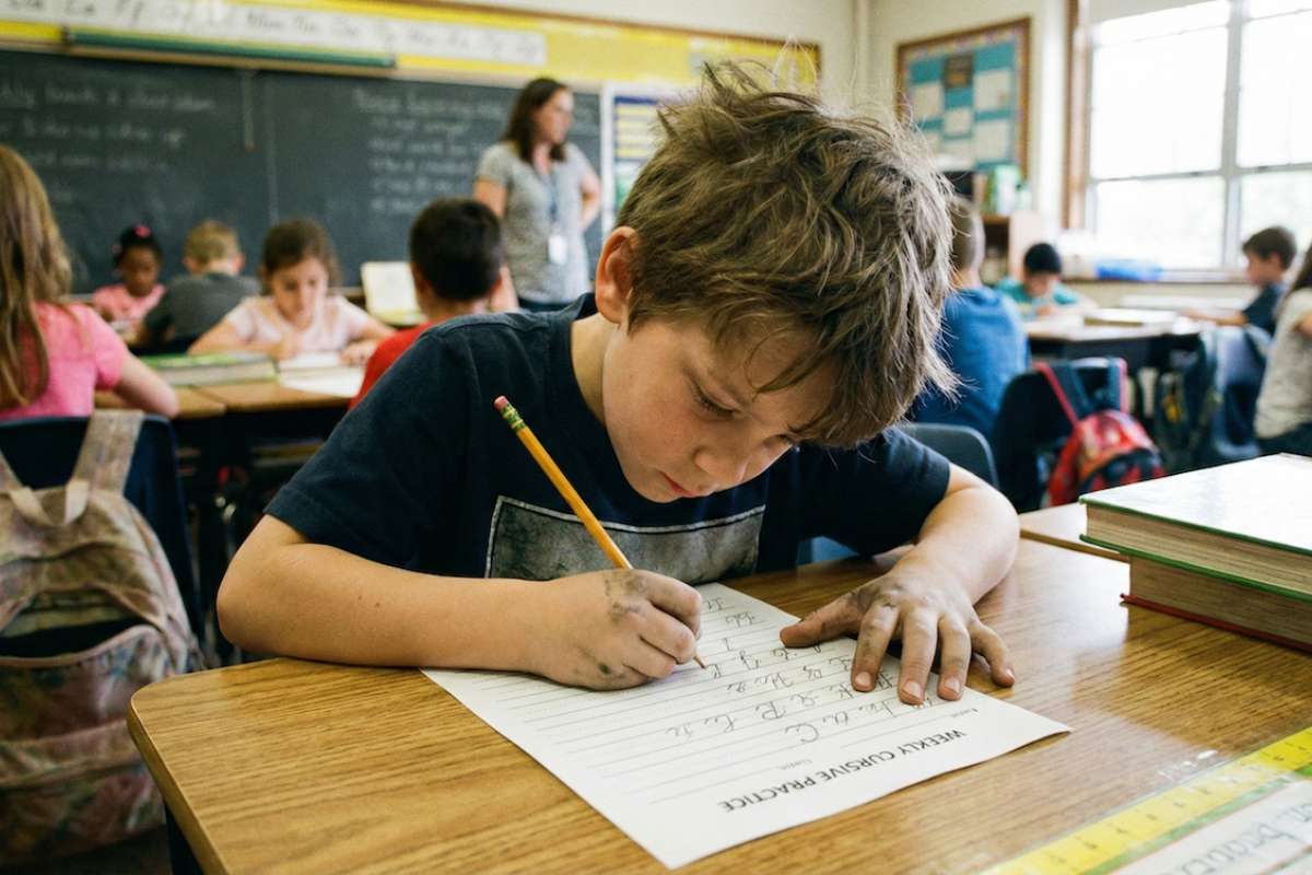 Pennsylvania Cursive Writing Law Makes Cursive Compulsory in Schools ...